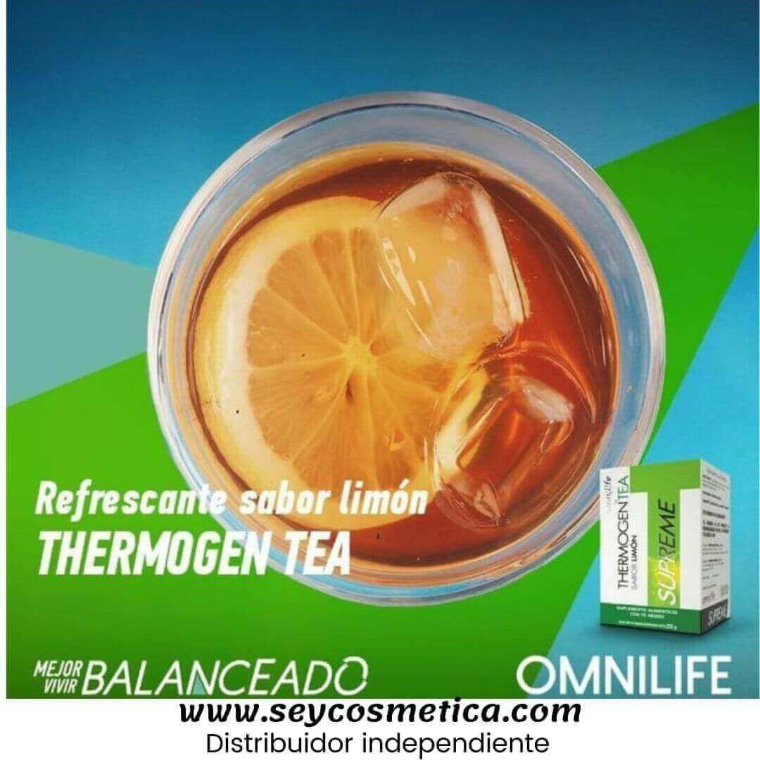 THERMOGEN TEA LIMÓN OMNILIFE ¡Cuida tu salud y figura!