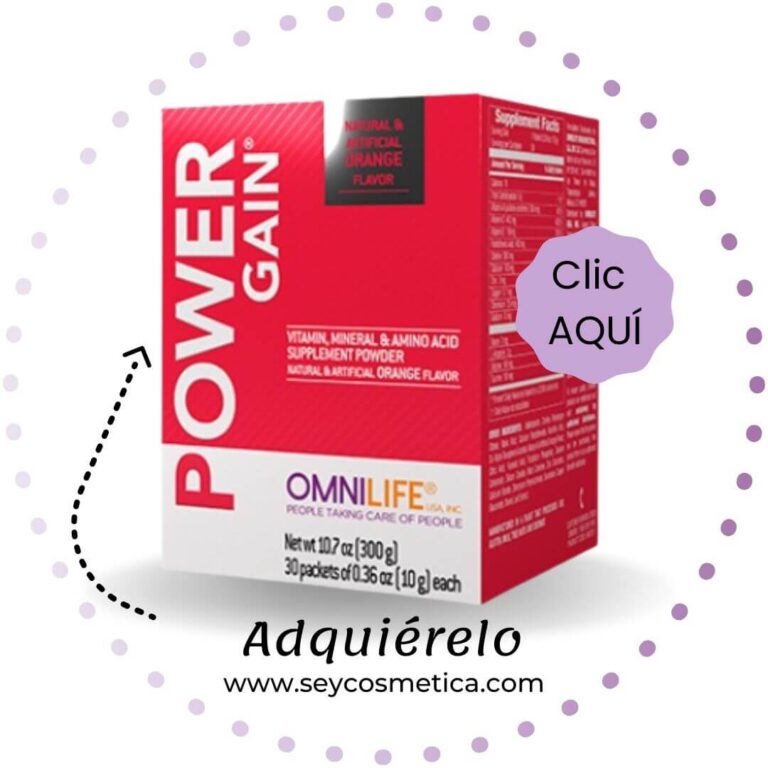 POWER GAIN OMNILIFE Conoce 17 formas como puede ayu...