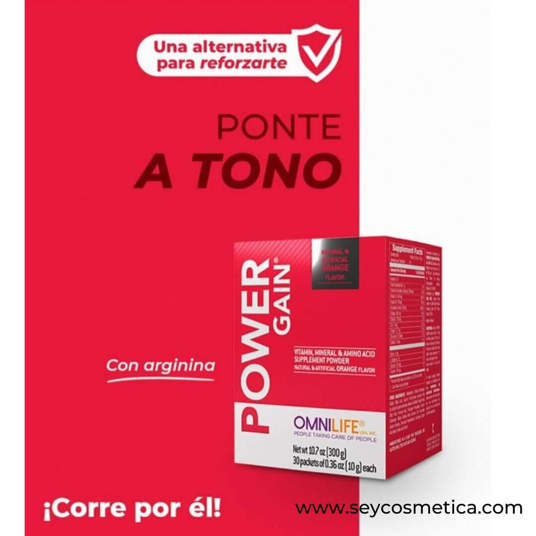 POWER GAIN OMNILIFE ¿Para que sirve? Cómpralo AQUÍ
