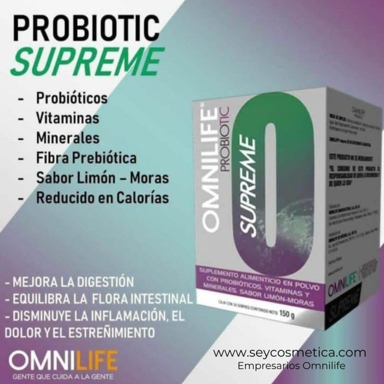 PROBIOTIC OMNILIFE RESTAURA TU FLORA INSTESTINAL
