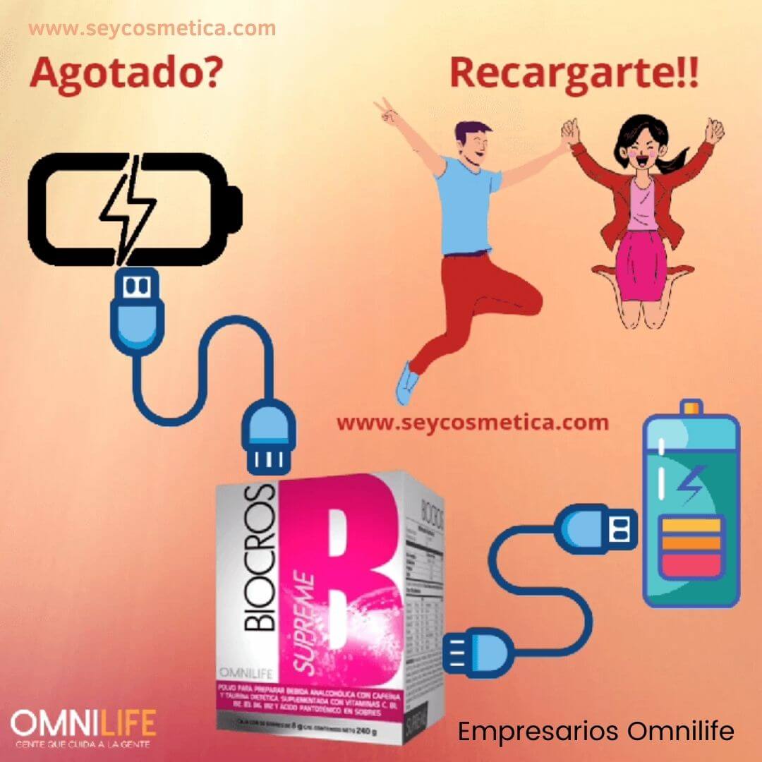 BIOCROS OMNILIFE ---¡ACTIVA TU DÍA, RECARGATE!---
